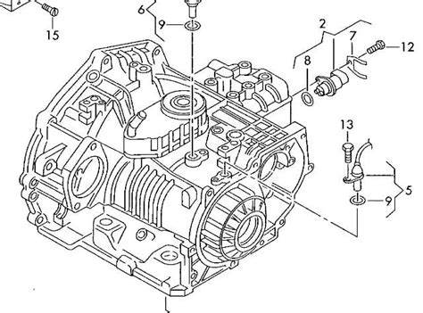 Vw Jetta 2002 P0722 Code Qanda On Output Speed Sensor Location