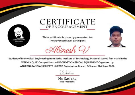 Abinesh V On Linkedin Atheenapandian Quiz