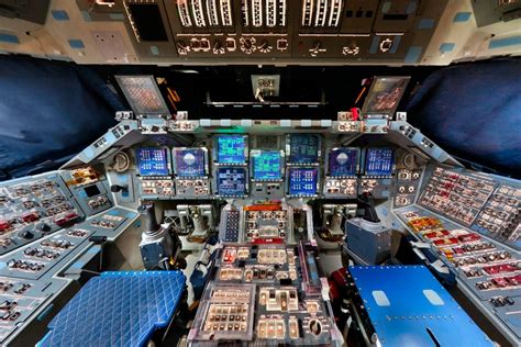 Shuttle Cockpit Space Flight Space Shuttle Space Travel