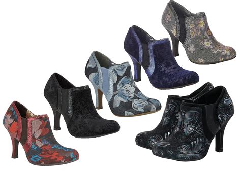 Ruby Shoo Womens Juno High Heel Shoe Boots Fruugo Uk