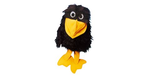 Design Plüsch Handpuppe Rabe Kaufen Sport Thieme