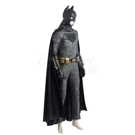 Justice League Batman Cosplay Costume Black