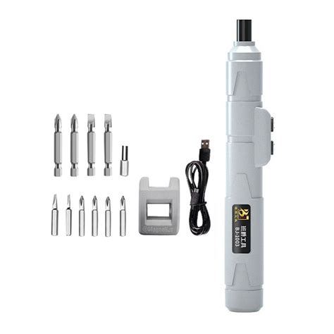 Usb Cordless Rechargeable Electric Screwdriver Min Vicedeal