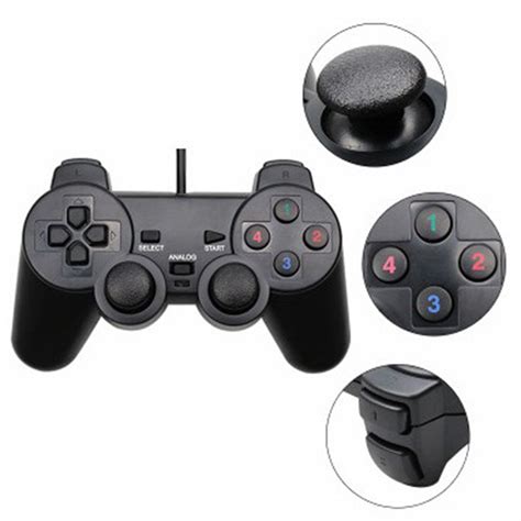 Pc Game Controller Usb Wired Gamepad Controller For Pc Laptop Game Joystick Walmart Canada