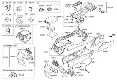 84695c6010kfa Genuine Kia Garnish Assembly Console