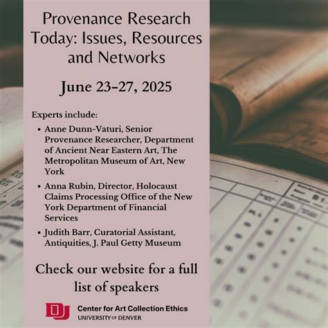 A Great Program For Those Thinking About Provenance Practice Carlee