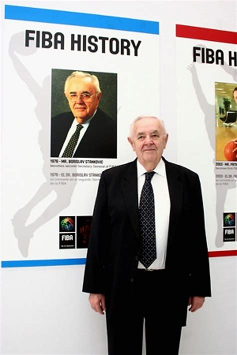 Interview With Borislav Stankovic Fiba Secretary General Emeritus