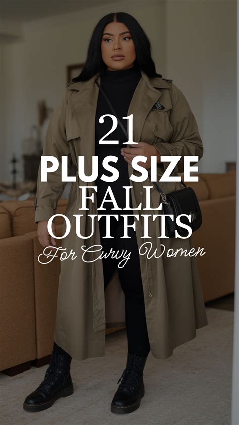 21 Fall Outfits For Plus Size Women In 2025 Plus Size Fall Outfit