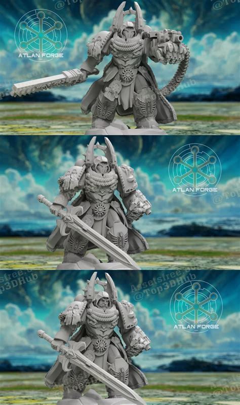 Angelic Aegis Captain Warhammer 40k Atlan Forge Free High Quality