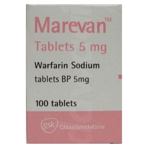 Marevan Warfarin 5 Mg Tablet View Uses Side Effects Price And