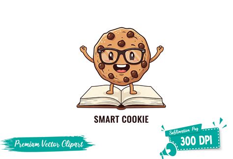 Smart Cookie Png Graphic By Creative Design House · Creative Fabrica