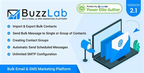 Buzzlab V2 1 Nulled Bulk Email And Sms Marketing Platform Php Script