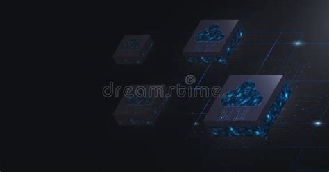 Multiple Cloud Symbol Vector Illustration 2d Cloud 3d Cloud Multi