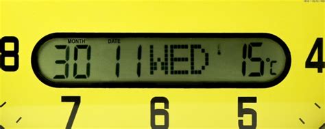 Day Date Wall Clock Clarks Independence Centre