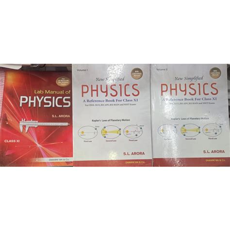 New Simplified Physics Vol I And Ii And Lab Manual Of Physics For