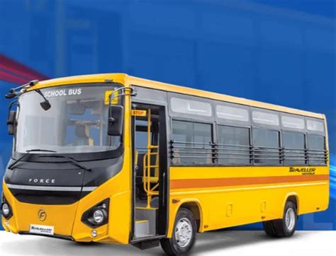Diesel Force Traveller School Bus Seating Capacity 34 Seater At ₹ 2719327 In Ludhiana