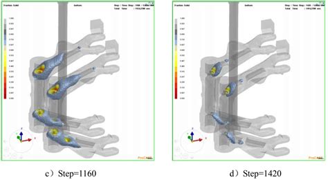 Simulation Results Of Solidification Process Of Ductile Iron Long Fork