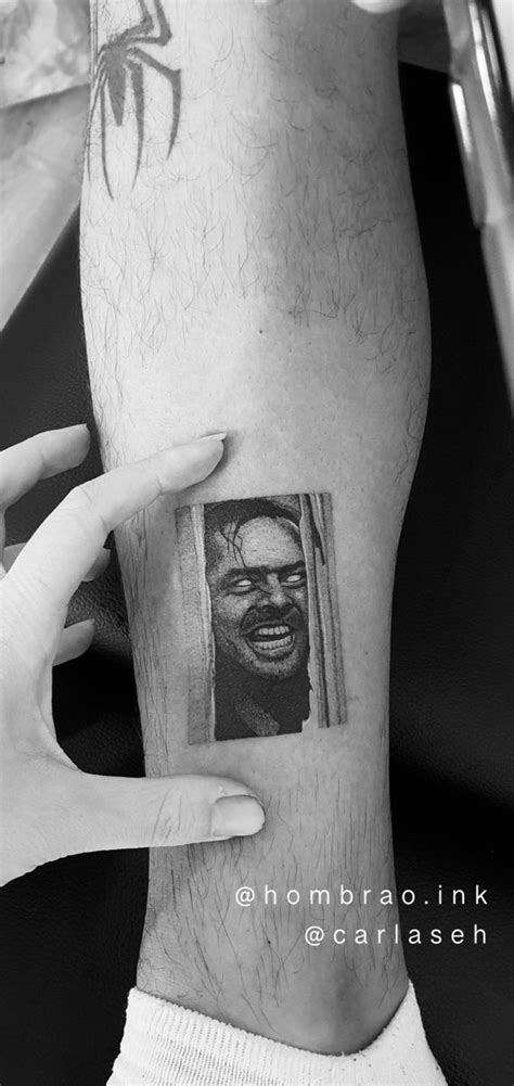 Tatuaje Micro Realismo “el Resplandor” Godfather Tattoo Tattoos
