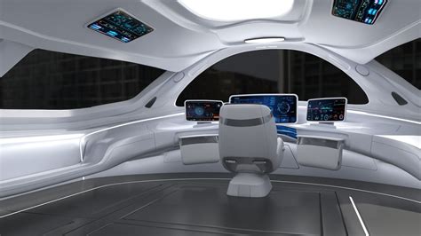 Future High Speed Train Cockpit 3d Model Cgtrader