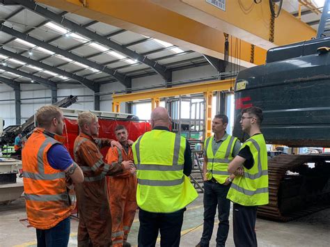 Terex Coalville And Molson Group Nurture Young Talent Through Hitz