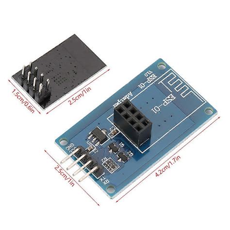 Esp8266 Esp 01 Serial Wi Fi Wireless Transceiver Module With Esp 01 Adapter Fruugo Ie