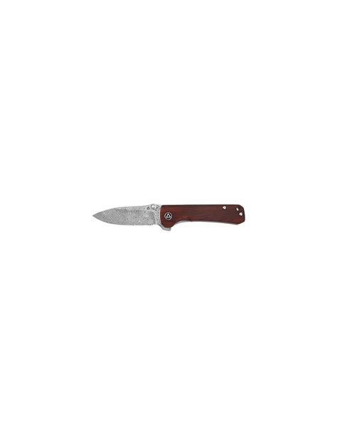 Qsp Hawk Folding Knife Elegance And Damascus Sharpness
