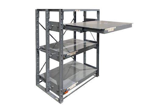 Roll Out Shelf Racks Heavy Duty Warehouse Rack And Shelf