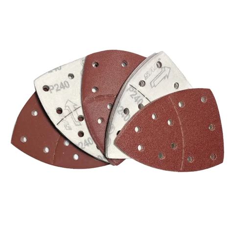 Hojas De Lijado De Ratón De óxido De Aluminio Almohadillas De Palma De