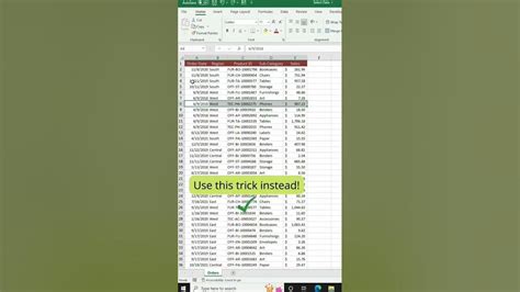 a cool way to move your data in excel advance excel formula my
