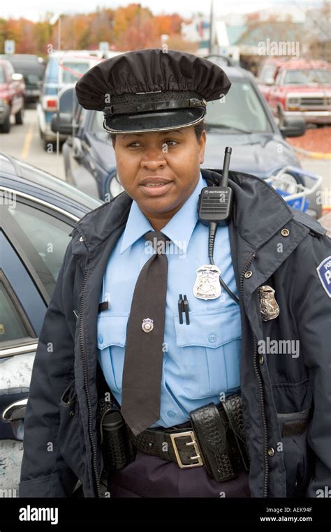 Black Woman Police Officer