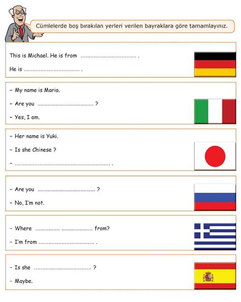 Nationality Online Activity Live Worksheets