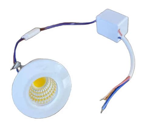 Plastic 3w Led Button Light Lighting Color Natural White At Rs 85 Piece In Ahmedabad