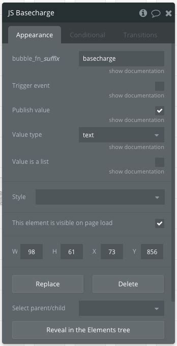 Bubblefn Not Setting Js To Bubble Element Value In Toolbox Plugin