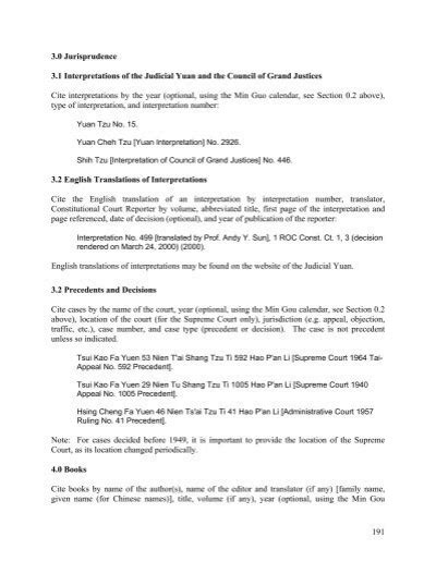 Ii Citation Guide There