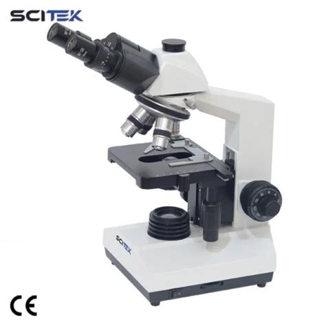 Scitek Biological Microscope Blue Filter Trinocular Biological Microscope For Laboratory