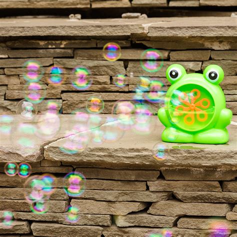 Sunnydays Maxx Bubbles Mini Frog Bubble Blower