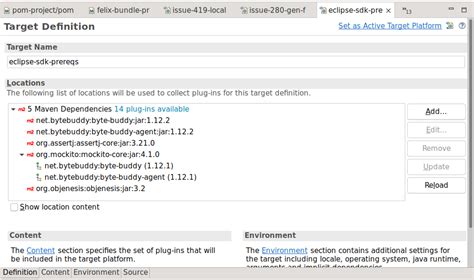 Runtime Dependencies Not Resolved From Target File · Issue 447 · Eclipse Tychotycho · Github