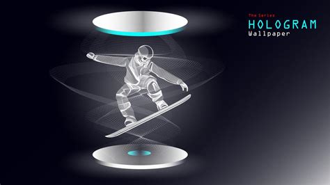 Holographic Projection Vector Art Icons And Graphics For Free Download