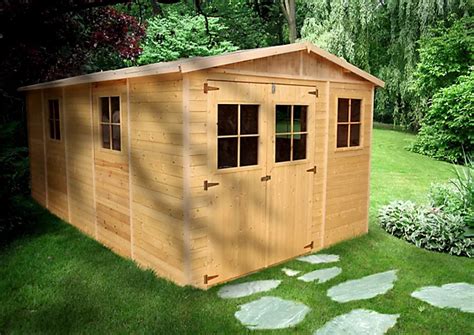 Timbela Wooden Garden Shed 17x11 Ft 15m2 Fsc Certified M337