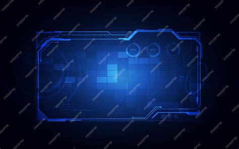 Premium Vector Hud Ui Gui Futuristic User Interface Screen Elements