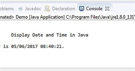 Free Programming Source Codes And Computer Programming Tutorials Display Date And Time In Java