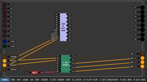 Digital Logic Sim Building A Computer Part 22 How To Make Ram Into