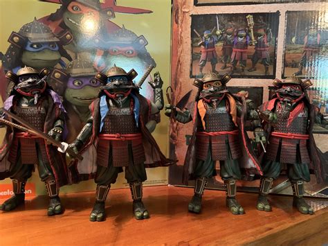 Neca Teenage Mutant Ninja Turtles Iii Sdcc Four Pack The Nostalgia Spot
