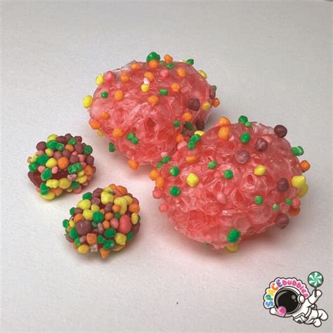 The Mighty Dorks Freeze Dried Nerds Clusters Space Bubbles Candy