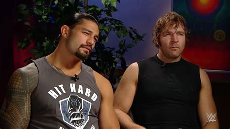 Roman Reigns And Dean Ambrose Expressing Their Love For Each Other Will