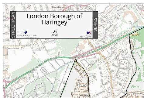 London Borough Of Haringey Street Map