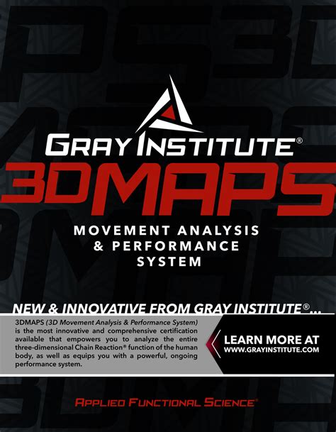 3dmaps 3d Movement Analysis And Performance System Upright Movement