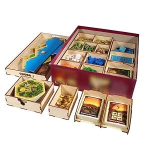 The Broken Token Game Organizer Compatible With Catan