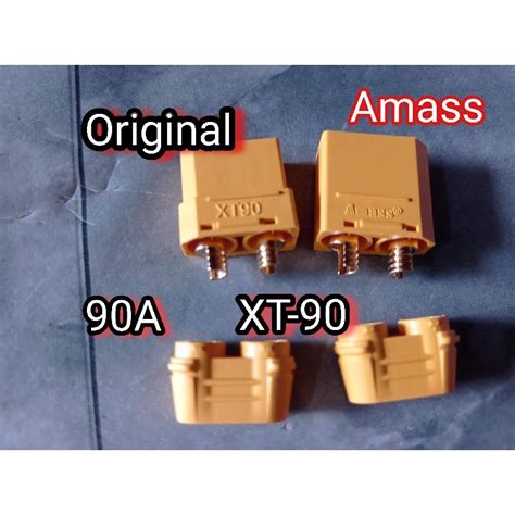 Jual Sepasang Connector Xt 90 Socket Xt90 Dc Power Plug Soket Spul