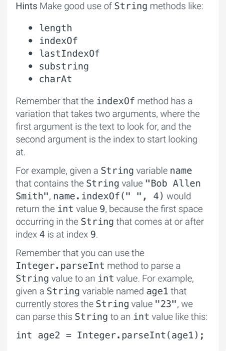 Solved Problem Description And Given Info You Must Write A